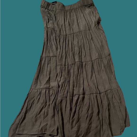 Soho | Skirts | Nwt Long Olive Skirt | Poshmark